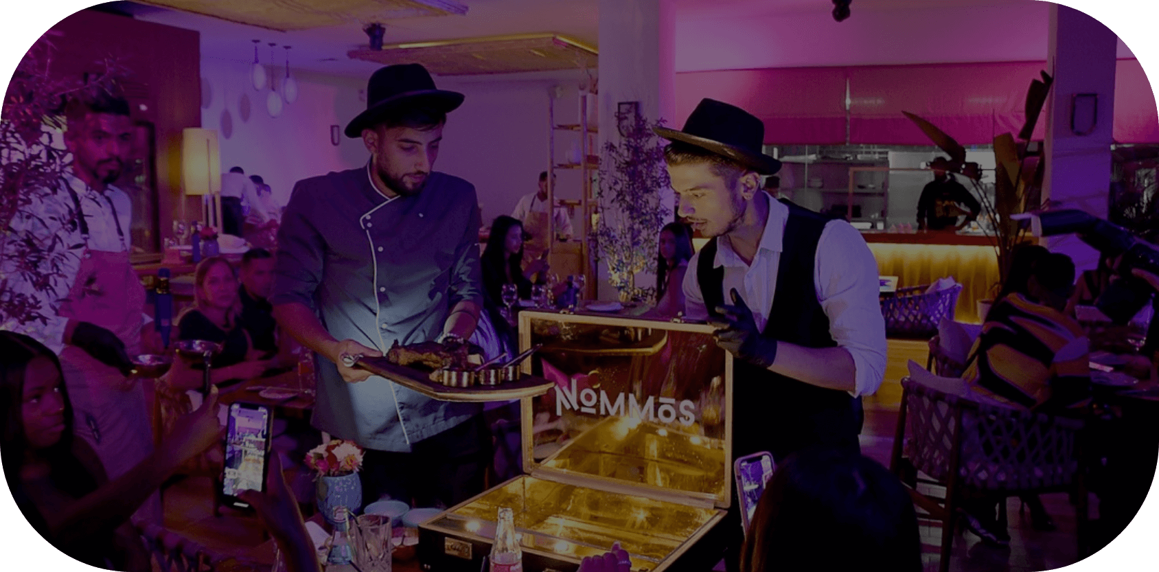 NOMMOS – Restaurant Lounge à Tanger