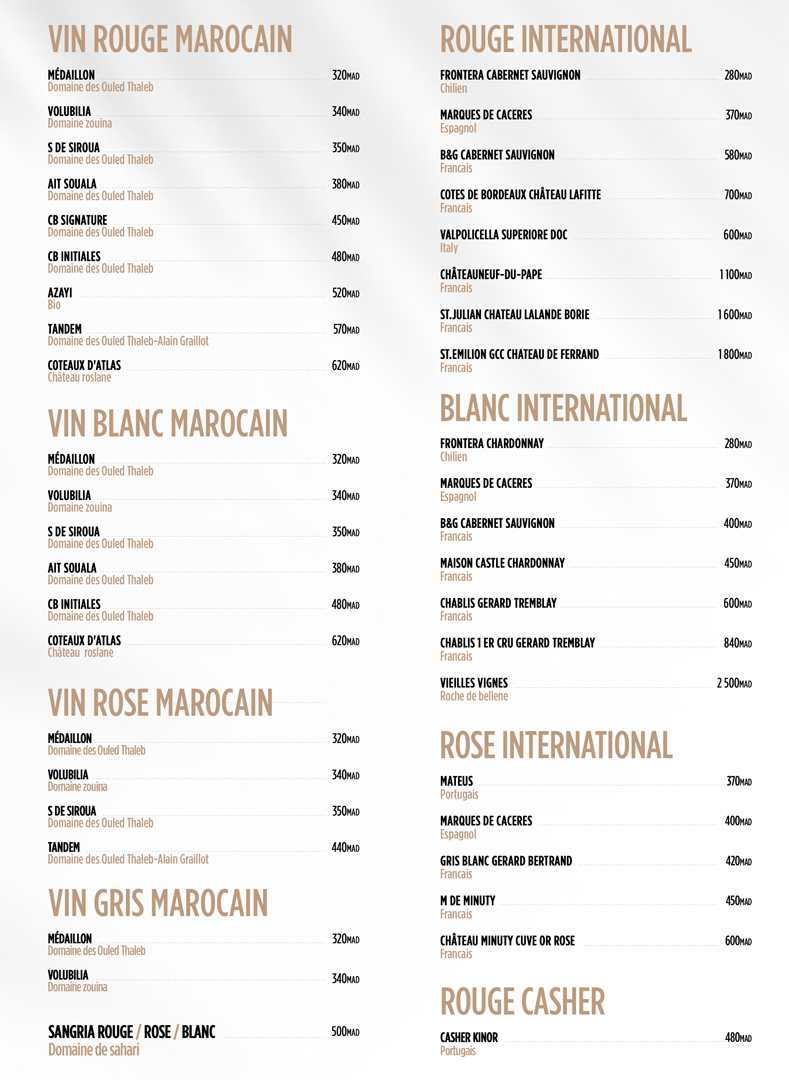 NOMMOS – Notre carte à Tanger