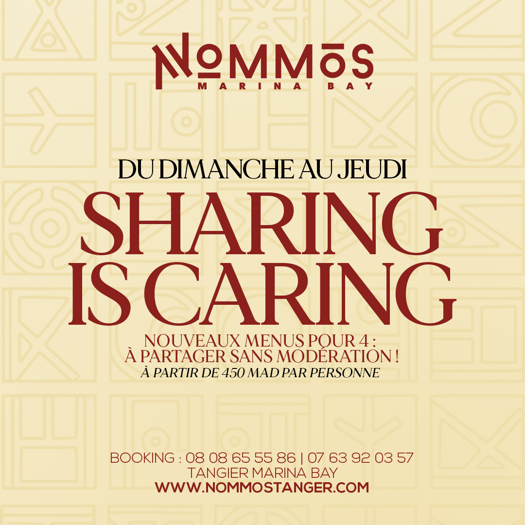 NOMMOS – Restaurant Lounge à Tanger